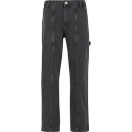 Bequeme Jeans DEF "DEF DEF Loose Fit Jeans", Herren, Gr. 30, Normalgr&ouml;&szlig;en, anthra washed, 100% Baumwolle, unifarben, Jeans
