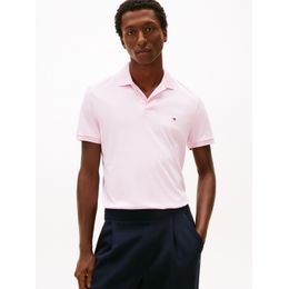 Poloshirt Tommy Hilfiger "LIQUID COTTON REGULAR SEASONAL", Herren, Gr. XL, frosted pink, Jersey, Obermaterial: 100% Baumwolle, normal h&uuml;ftlang, Rippb&uuml;ndchen, Shirts, mit Logostickerei