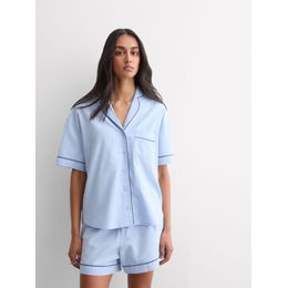 Intimissimi Pyjama Damen Gr&ouml;&szlig;e L hellblau Winterkleid
