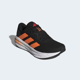 Laufschuh adidas Performance "GALAXY 7", Herren, Gr. 45, cschwarz, luor, lucrot, Synthetik, Textil, Schuhe Laufschuh, Topseller