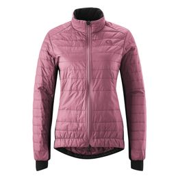 Fahrradjacke Gonso "Trail Jacket Primaloft W", Damen, Gr. 40, lila (flieder), 100% Polyester, hoch geschlossener Ausschnitt, Jacken Fahrradjacke, Damen Jacke mit hoher W&auml;rmeisolation