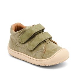 Lauflernschuh bisgaard "barefoot hale", Baby, Gr. 26, sage, Leder, unifarben, Schuhe Lauflernschuh, Barfu&szlig;schuh mit Wechselfu&szlig;bett, Gr&ouml;&szlig;enschablone zum Download