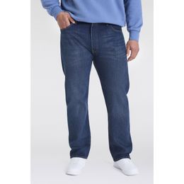 LEVI'S&reg; PLUS Straight-Jeans LEVI'S PLUS "501 LEVI'SORIGINAL B&T", Herren, Gr. 50, L&auml;nge 34, over head, Denim/Jeans, Obermaterial: 100% Baumwolle, straight fit, Jeans Straight-Jeans