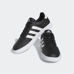 Sneaker adidas Sportswear "BREAKNET 2.0", Herren, Gr. 40, schwarz-wei&szlig; (core schwarz, cloud wei&szlig;, cloud wei&szlig;), Synthetik, Schuhe Sneaker