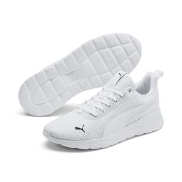 Trainingsschuh Puma "Anzarun Lite Sneakers Erwachsene", Damen, Gr. 36, wei&szlig;, Obermaterial: Synthetik, Textil; Futter: Textil; Innensohle: Textil; Laufsohle: Synthetik, Gummi, Schuhe