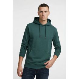 Only & Sons Kapuzensweatshirt ONLY & SONS "ONSCERES HOODIE SWEAT NOOS", Herren, Gr. M, mallard gr&uuml;n, angeraute Sweatware, Obermaterial: 57% Baumwolle, 43% Polyester, unifarben, regular fit normal, Rundhals, Rippb&uuml;ndchen, Sweatshirts, Baumwollmischung, regular fit
