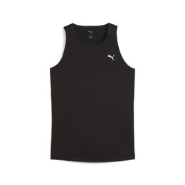 Trainingsshirt Puma "RUN CLOUDSPUN Lauftanktop Damen", Damen, Gr. L, schwarz, Obermaterial: 94% Polyester, 6% Elasthan, Rundhals, Shirts