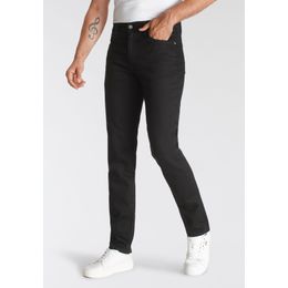 Levi's Slim-fit-Jeans LEVI'S "511 SLIM", Herren, Gr. 38, L&auml;nge 34, schwarz (nightshine), Denim/Jeans, Obermaterial: 98% Baumwolle, 2% Elasthan, skinny fit kn&ouml;chellang, Jeans Slim-fit-Jeans, mit Stretch