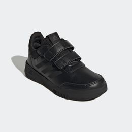 Klettschuh adidas Sportswear "TENSAUR HOOK AND LOOP", M&auml;dchen, Gr. 28, schwarz (core schwarz, core schwarz), Synthetik, Textil, Schuhe Klettschuh, f&uuml;r Kinder & Jugendliche