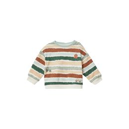 s.Oliver Sweatshirt Jungen Gr&ouml;&szlig;e 62 creme / rostbraun / gr&uuml;n / mint