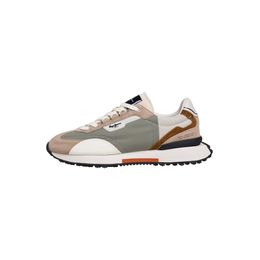 Pepe Jeans Sneaker 'Archer Block' Herren Gr&ouml;&szlig;e 40 beige / cognac / oliv / wei&szlig;