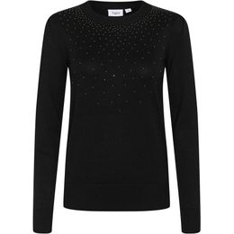 Saint Tropez Pullover Damen Gr&ouml;&szlig;e S schwarz