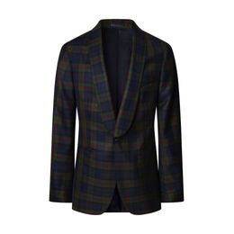 Hackett London Blazer 'Tartan' Herren Gr&ouml;&szlig;e 44 dunkelblau / khaki