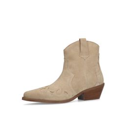 Manfield Cowboystiefel Damen Gr&ouml;&szlig;e 42 dunkelbeige Winterschuhe