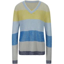 MYBC - V-Pullover, blau, Gr. 44 / L