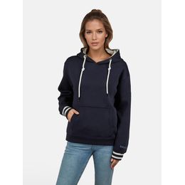 Salzhaut Sweatshirt '&Uuml;LKEN' Damen Gr&ouml;&szlig;e XL nachtblau / wei&szlig;