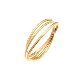 Elli Premium Ring Damen Gr&ouml;&szlig;e 56 gold