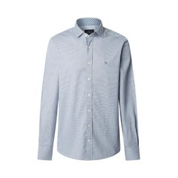 Hackett London Hemd Herren Gr&ouml;&szlig;e XXL hellblau / offwhite