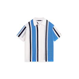 Tommy Hilfiger Hemd Herren Gr&ouml;&szlig;e S royalblau / schwarz / wei&szlig;