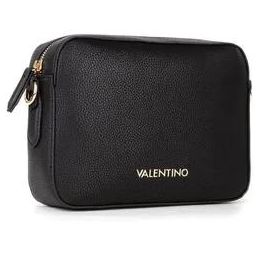 Mini Bag Valentino BAGS "BRIXTON", Damen, Gr. B/H/T: 23cm x 17cm x 6cm, schwarz, Lederimitat, Taschen, Damen Handtasche, Kamerabag mit Logoverzierung
