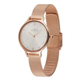 Skagen Uhr 'Anita' Damen Gr&ouml;&szlig;e One Size rosegold / schwarz / offwhite