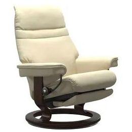 Relaxsessel stressless "Sunrise", beige (vanilla paloma), B:88cm H:103cm T:78cm, Leder BATICK: BATICK ist ein leicht korrigiertes, durchgef&auml;rbtes und genarbtes M&ouml;belleder, bei dem die meisten Unebenheiten und Spuren in der Regel entfernt wurden.;Leder PALOMA: PALOMA ist ein durchgef&auml;rbtes Semianilin-M&ouml;belleder mit nat&uuml;rlicher Narbung.;ROHLEDER Stoff Q2 FARON: Ein fester zuverl&auml;ssiger Boucl&eacute; mit ei