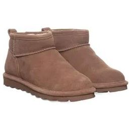 Winterboots Bearpaw "SHORTY", Damen, Gr. 39, braun, Veloursleder, Schuhe Winterboots, Winterstiefel, Schlupfstiefel mit herausnehmbarer Innensohle