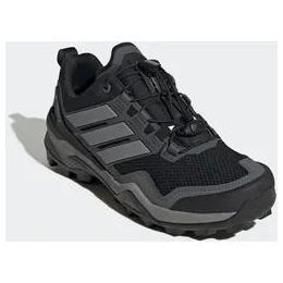 Wanderschuh Adidas TERREX "TERREX SKYCHASER GORE-TEX", Damen, Gr. 39, schwarz (core schwarz, grau three, grau six), Synthetik, Textil, Schuhe Wanderschuh, wasserdicht dank Gore-Tex Membrane