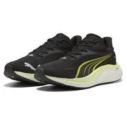 Trainingsschuh Puma "Electrify NITROTM 4 Laufschuhe Herren", Herren, Gr. 44, schwarz apple spritz lux lime gr&uuml;n, Obermaterial: Textil, Synthetik, Texile. Futter: Textil. Innensohle: Textil. Laufsohle: Gummi, Synthetik, Schuhe