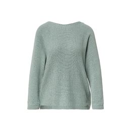 comma, COMMA Pullover Damen Gr&ouml;&szlig;e XS dunkelgrau / jade / schwarz