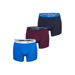 Happy Shorts Retro Pants ' Motive ' Herren Gr&ouml;&szlig;e XXL royalblau / dunkelblau / feuerrot
