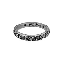 Haze&Glory Haze&glory Ring Herren Gr&ouml;&szlig;e 62 silber