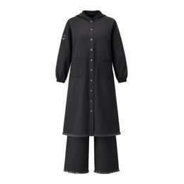 Modamihram Hosenanzug Damen Gr&ouml;&szlig;e 46 black denim