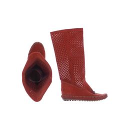 Kickers Stiefel Damen Gr&ouml;&szlig;e 35 Second Hand rot