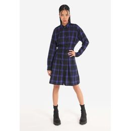 Colins Colin's Kleid Damen Gr&ouml;&szlig;e 38 dunkelblau / schwarz Winterkleid