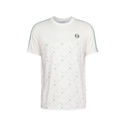 Sergio Tacchini Performance Shirt 'Scotland' male White size XXL