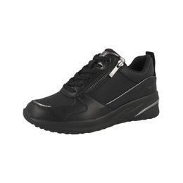 Tamaris Sneaker Damen Gr&ouml;&szlig;e 41 schwarz / silber