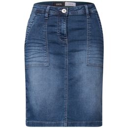 Cecil Jeansrock Damen Gr&ouml;&szlig;e 36 hellblau