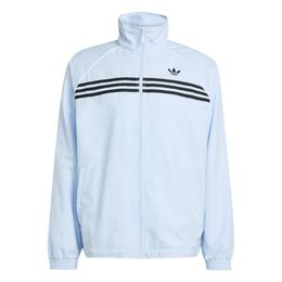 adidas originals Jacke 'Chest' Herren Gr&ouml;&szlig;e XS hellblau / schwarz