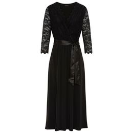 Laura Scott Abendkleid Damen Gr&ouml;&szlig;e 38 schwarz Winterkleid