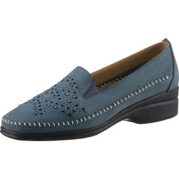 Damen Slipper jeansblau, Gr&ouml;&szlig;e 36