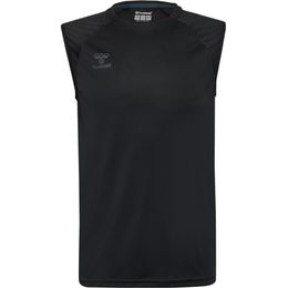 Hummel Funktionsshirt 'Pro Training' Herren Gr&ouml;&szlig;e XXXL grau / schwarz