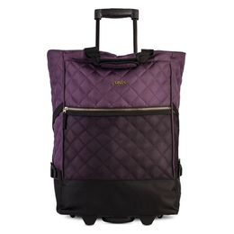 Punta Trolley 'Classy' Damen Gr&ouml;&szlig;e One Size lila / schwarz