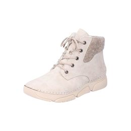 Rieker Stiefelette Damen Gr&ouml;&szlig;e 36 creme / chamois Winterschuhe