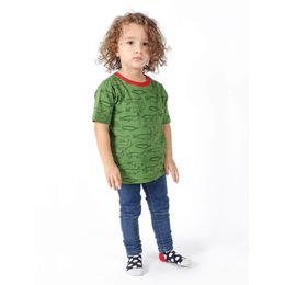 Kipepeo Clothing Shirt 'CROCODILES' Jungen Gr&ouml;&szlig;e 104/110 gr&uuml;n