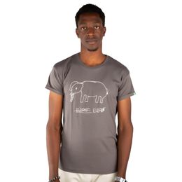 Kipepeo Clothing Shirt 'ELEPHANT' Herren Gr&ouml;&szlig;e L dunkelgrau