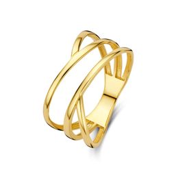 Beloro Jewels Ring Damen Gr&ouml;&szlig;e 52 gold
