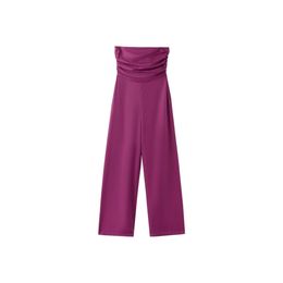 MANGO TEEN Jumpsuit 'Rosa' Damen Gr&ouml;&szlig;e XS pflaume