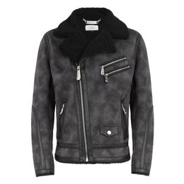Philipp Plein Jacke Herren Gr&ouml;&szlig;e XXL schwarz / black denim