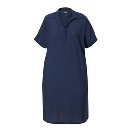 Ulla Popken Kleid Damen Gr&ouml;&szlig;e 54/56 marine Winterkleid